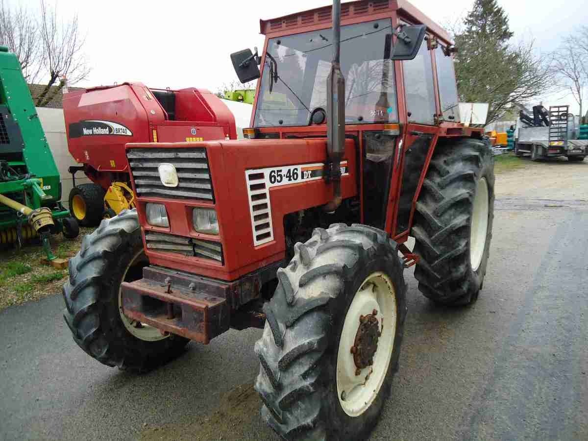 Tracteur agricole Fiatagri 65/46 DT d'occasion en vente | Scar